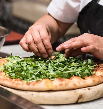 Handmade Pizza - Quartino Ristorante & Wine Bar